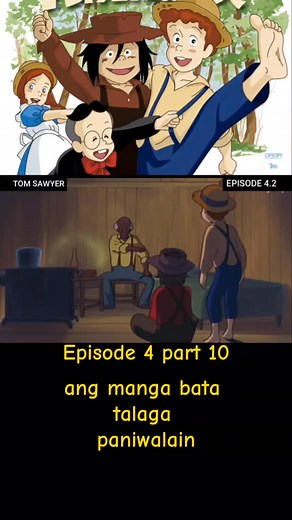 12K views · 565 reactions | Tom Sawyer Episode 4 part 10 baka ginawa ko din to dati #fbviralpost2025シ #followerseveryonehighlights #fypシ゚viralシfypシ゚ #90sthrowback #tomsawyer #animeedit | 90's anime | Facebook