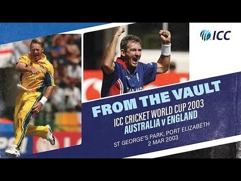 Australia vs England, 2003 Cricket World Cup, Highlights