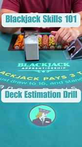 Blackjack Skills: Deck Estimation Drill | Blackjack Apprenticeship | Blackjack Strategy & Card Counting