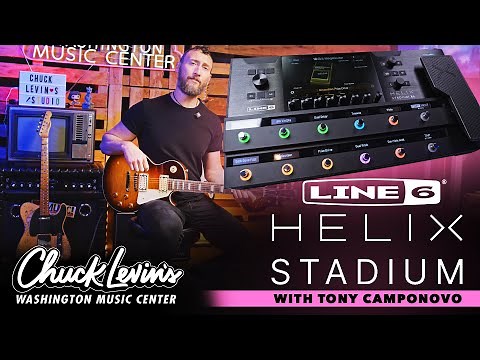 Line 6 Helix Stadium XL – Full Hands-On Demo with Tony Camponovo