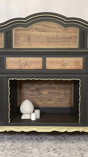 Ecco il super riassunto del video tutorial su come personalizzare una credenza in legno! Nel link a seguire il video completo! https://youtu.be/KPdPxzZg48E | Magic Paint