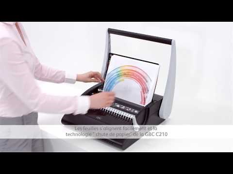GBC CombBind - Comment relier avec un peigne Plastique? - Tutoriels video (FR)