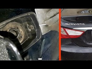 As it is correct to remove Petrol cover for paint selection on Hyundai Sonata 6