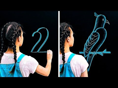 30 FUN AND EASY DRAWINGS ON THE SCHOOL BOARD