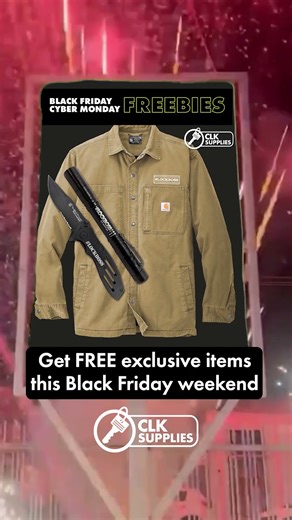 Check out the freebies you can get this weekend 👀 #blackfriday #lockboss #locksmith #sale #meme