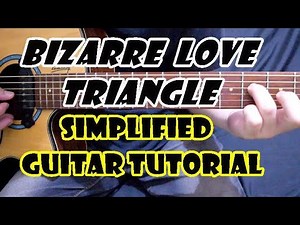 Bizarre Love Triangle - Frente | Guitar TUTORIAL