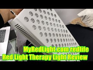 ✔️ RedLife MyRedLight.com 500w RED LIGHT Therapy Device Lamp Review Test #wisebuyreviews