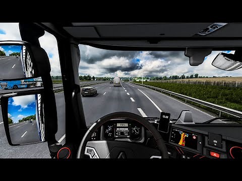 Ultra Realistic Graphics MOD for ETS2 1.47 | Max Settings | RTX 4070 Ti | No Reshade | 4K Cinematic