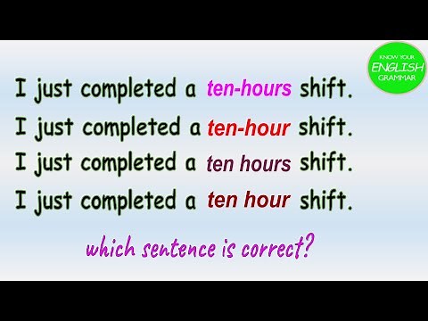 Compound Adjectives in English || Masterclass || Advance Grammar Lesson