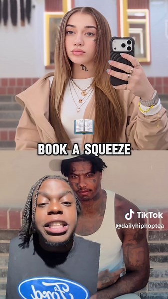 Blueface’s New Girl Gets His Name Tattooed The Same Day Chrisean Removed Her Face Tattoo Of Him! #blueface #chrisean #neveah #facetat #fyp