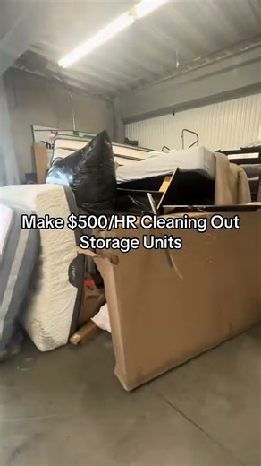 Junk Removal X Storage Unit Cleanout #junkremovalservice #junkremovalbusiness #fyp #viral #explore