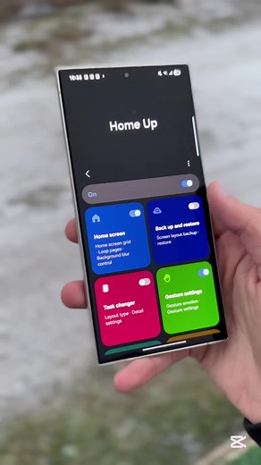 How to Create Loop Pages on Samsung Homescreen