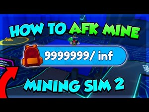 HOW TO AFK MINE IN MINING SIM 2 *BEST METHOD* | Roblox Mining Simulator 2