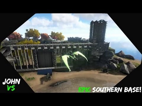 Ark: Survival Evolved - Herbivore Island Epic Base Tour!