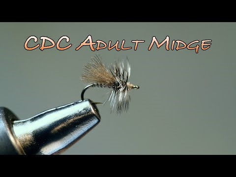 CDC Adult Midge Fly Tying Instructions by Charlie Craven
