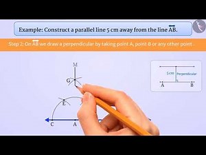 Construction of parallel lines | Part 3/3 | English | Class 7
