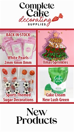 Complete Cake Decorating Supplies on Reels