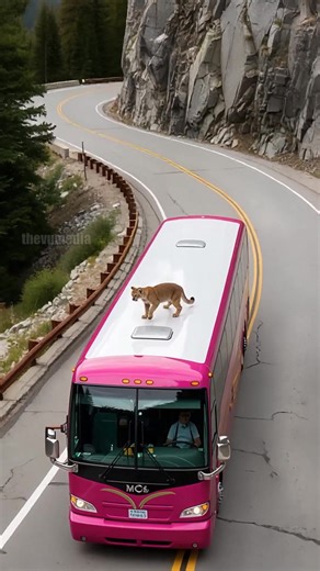 27K views · 146 reactions | A cute cougar cub saves a bus from an exploding bridge. #wildlife #animal | Daily Vu | Facebook