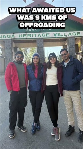 Entry Point of Dzuko Valley Trek, Vishwema Village, , Nagaland #trekking#viral#nagaland#dzuko#india