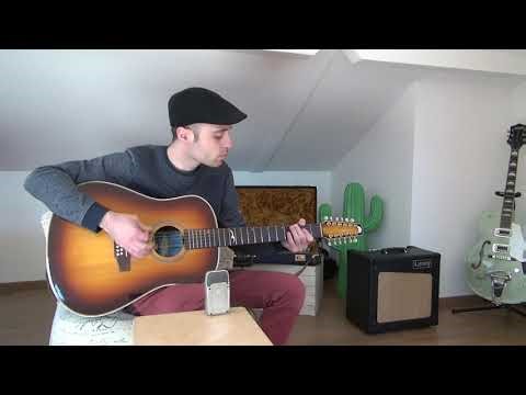 Led Zeppelin - Over The Hills and Far Away (12 string guitar Cover)