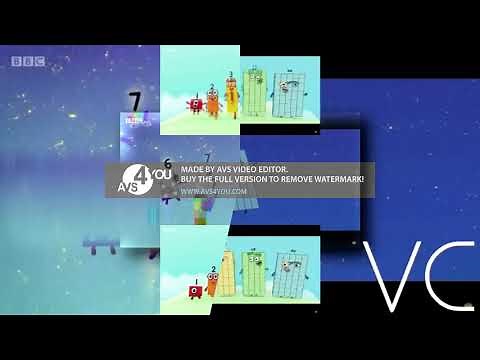 Numberblocks Intro Scan Turns Into Ten's Version