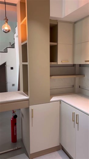 How to Wrap a Kitchen Like a Pro | Kitchen Makeover Without Renovation #kitchen #shorts #wrapping