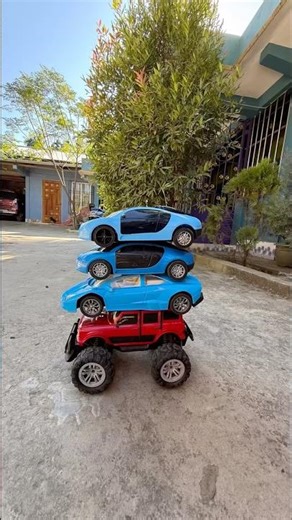 Rc remote control one Hummer three speed cars 💙 #shortfeed #ytshorts #rccar