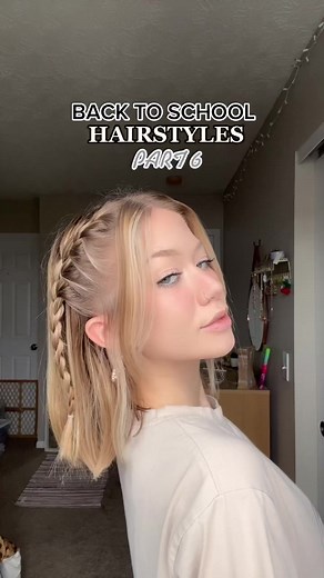 French Braid Tutorial: Back to School Hairstyles