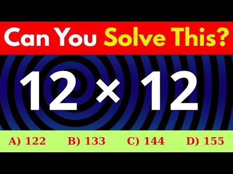 👉 40 Fun Math Quiz Questions 🧮 | Easy - Medium - Hard