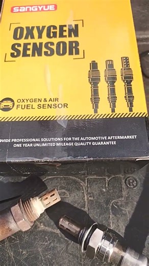 oxygen sensor comparison old one new one.