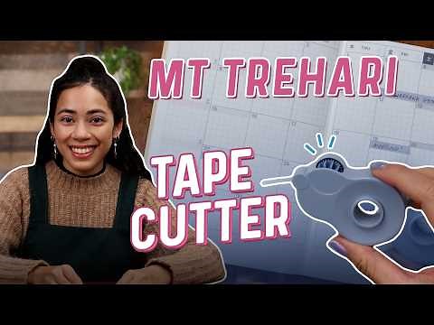 How To Use the mt Trehari Washi Tape Cutter