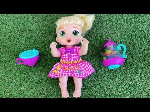 2 Minutes Satisfying with Unboxing Baby Alive doll Candy toys | ASMR video