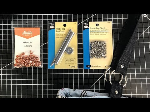 How to Install Rivets & Snaps