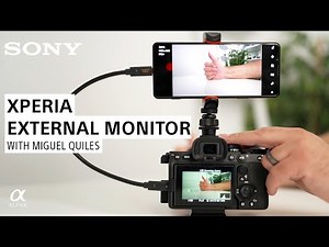 How to Setup Your Xperia Pro-I as an External Monitor