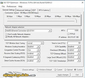 Disable Tcp Auto Tuning Windows 10