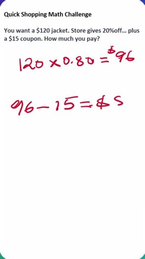 How to Save Big on Shopping With Simple Math!