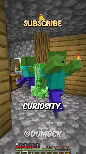 Minecraft but everything is leaves! #shorts