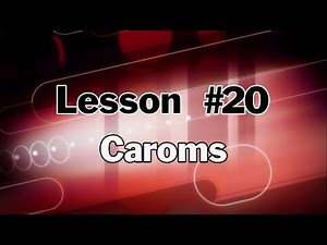 Pool Lessons & Billiards Instruction - How to do Carom Shots - Terry Bell Master Class #20
