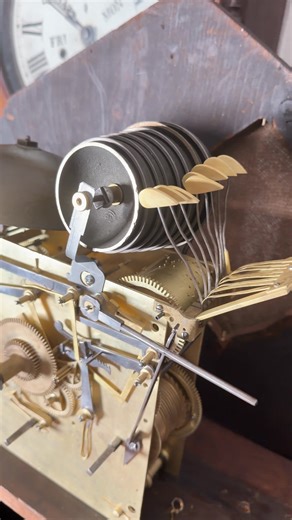 Testing Antique England 9 Bell Musical Grandfather Clock After Serviced #clock #antiqueclock #clocks #antiques #grandfatherclock #music #bells #chime #clockwork #donghoco #dongho #reelsvideoシ #reelsfypシ #shortsreels #short | TN24H - Clocks & Watches