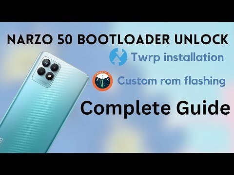 (TUTORIAL) How to unlock the bootloader of realme 8i/Narzo 50, flash ROMs, custom recs and root