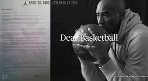 Like Mike To The End: Michael Jordan's 'Dear Basketball' Retirement Letter & Kobe's Letter