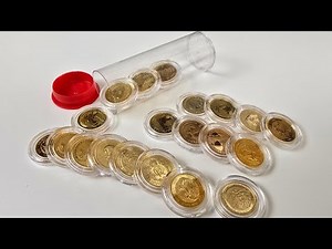Full Tube Of 1/4 Ounce Gold Coins, Goal Completed!