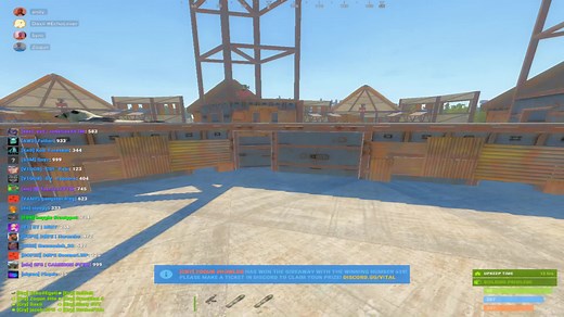 Thousands given away thanks to rustypot this month! Giveaways on Vital 10x Tonight going live! EU 10x tmrw! discord.gg/vital #vitalrust