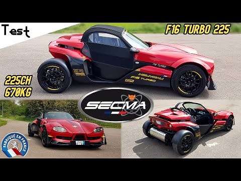 "Test" You've never seen it yet it's made in France "SECMA F16 Turbo 225 from 2020"