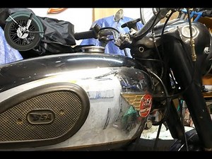 Restauration Moto BSA - Ep. 1 - Le démontage