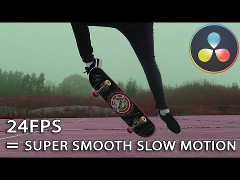 Smooth SUPER Slow Motion With Any Camera In Davinci Resolve 17 With Optical Flow & Speed Warp
