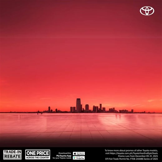 Take on what’s next with Toyota Hilux. Selected variants now come with as much as ₱212,000 in year-end benefits available for a limited time. Visit your nearest Toyota dealer or check toyota.com.ph/promos/YearEndEpicDeals | Toyota Motor Philippines
