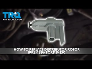 How to Replace Distributor Rotor 1992-1996 Ford F-150