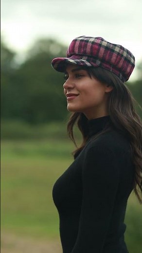 Pink Daisy Bakerboy, Female Model, Outdoor Runway