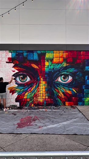 🎨✨ Art Way is still underway, and we’re excited to share a sneak peek of what’s coming! “Eyes of Imagination” Artist: Alex Revel Ruiz This mural is proudly sponsored by Ripley’s Believe It or Not!, whose vision and support helped make this artwork possible. “The origins of Ripley’s Believe It or Not! can be traced back to a newspaper cartoon drawn in 1918 by its founder, Robert Ripley. More than a century later, the company is a global leader in family entertainment, sharing a curated collectio